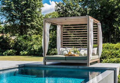 Exotic Swimming Pool Surroundings - Millennium Pools